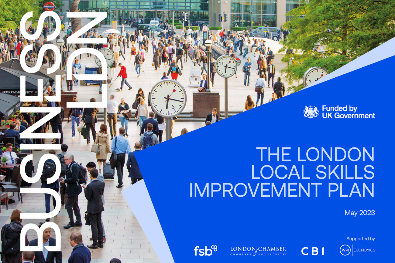 London’s business groups unveil roadmap to tackle skills crisis ...