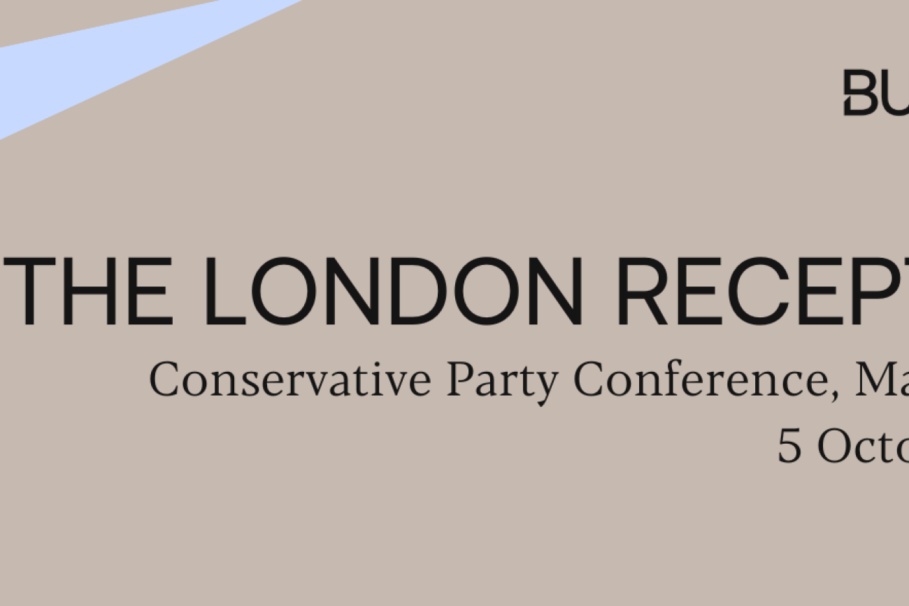 The London Reception at the Conservative Party Conference | BusinessLDN ...