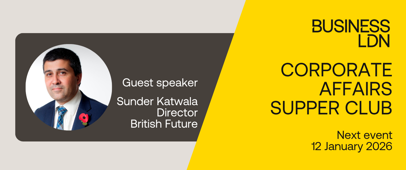 Supper Club with Sunder Katwala, Director, British Future | BusinessLDN ...